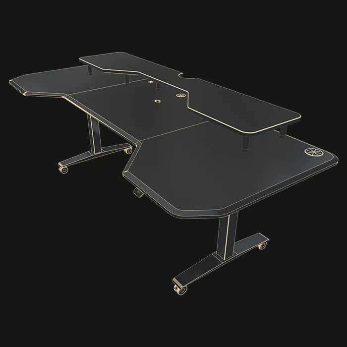 Extra Large Gaming Desk | Home Office Standing Desk Builder – Halberd